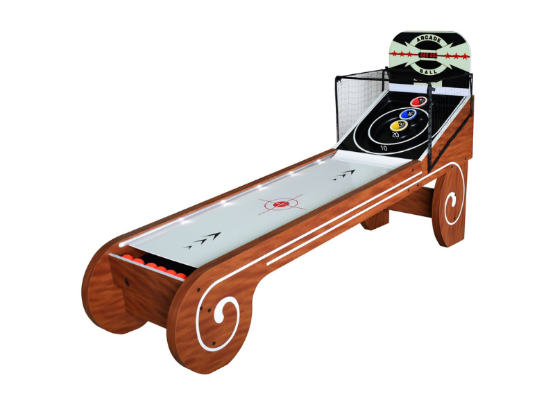 Hathaway Boardwalk 8 Foot Roll Hop and Score Arcade Game Table - Game ...